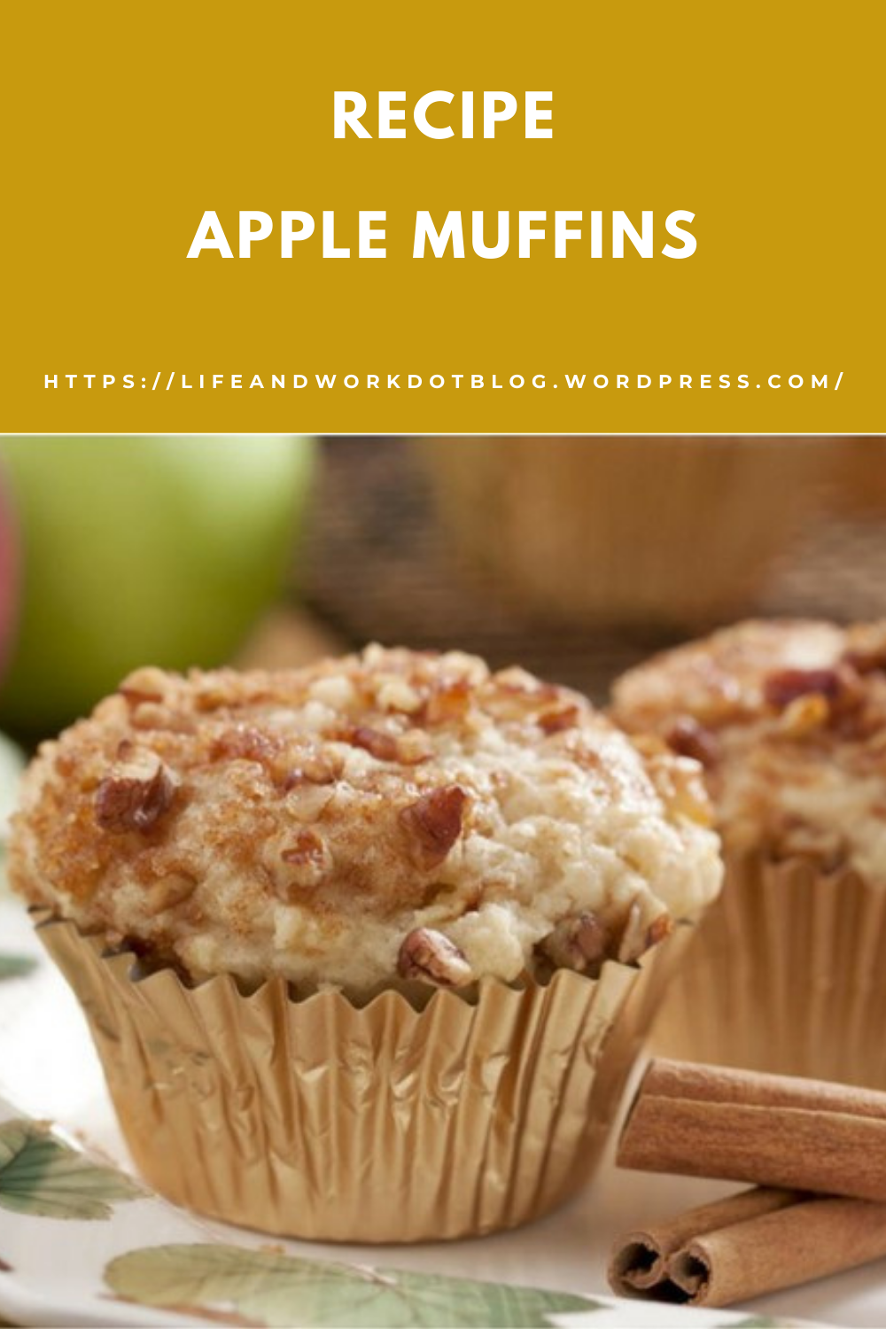 Recipe - Apple Muffins