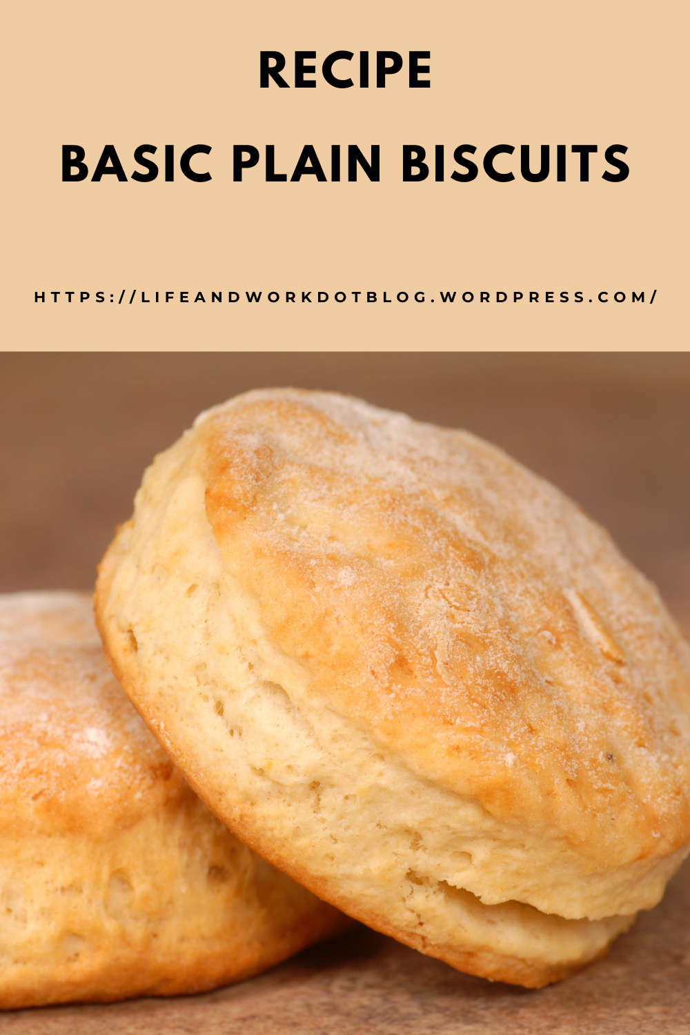 Basic Plain Biscuits Recipe