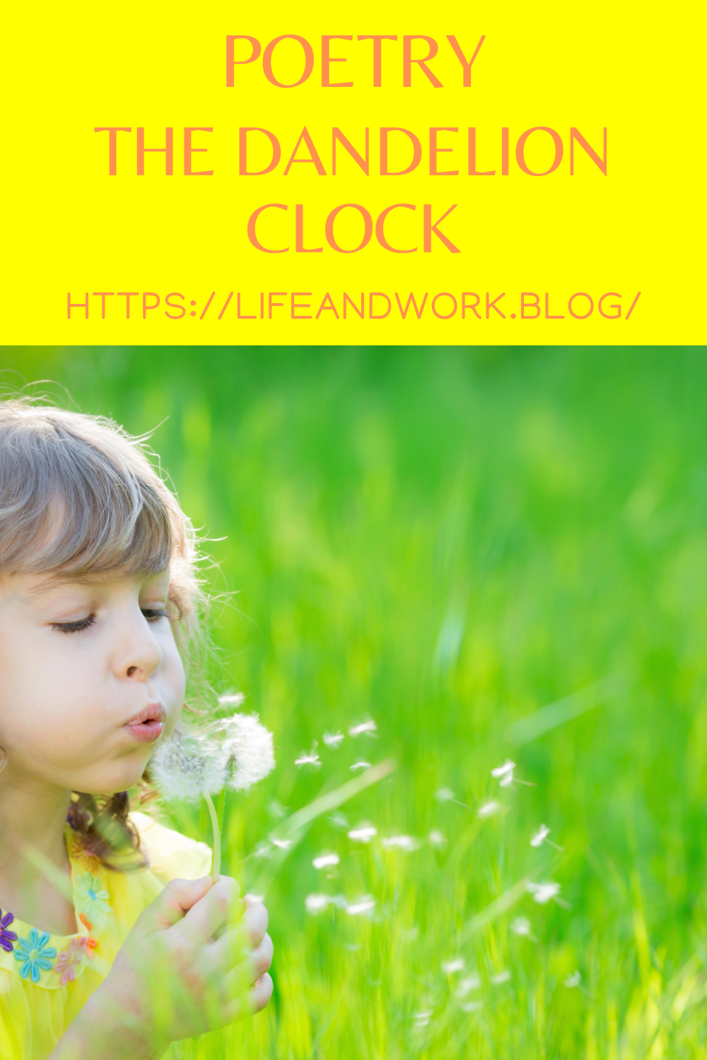 Poetry - The Dandelion Clock