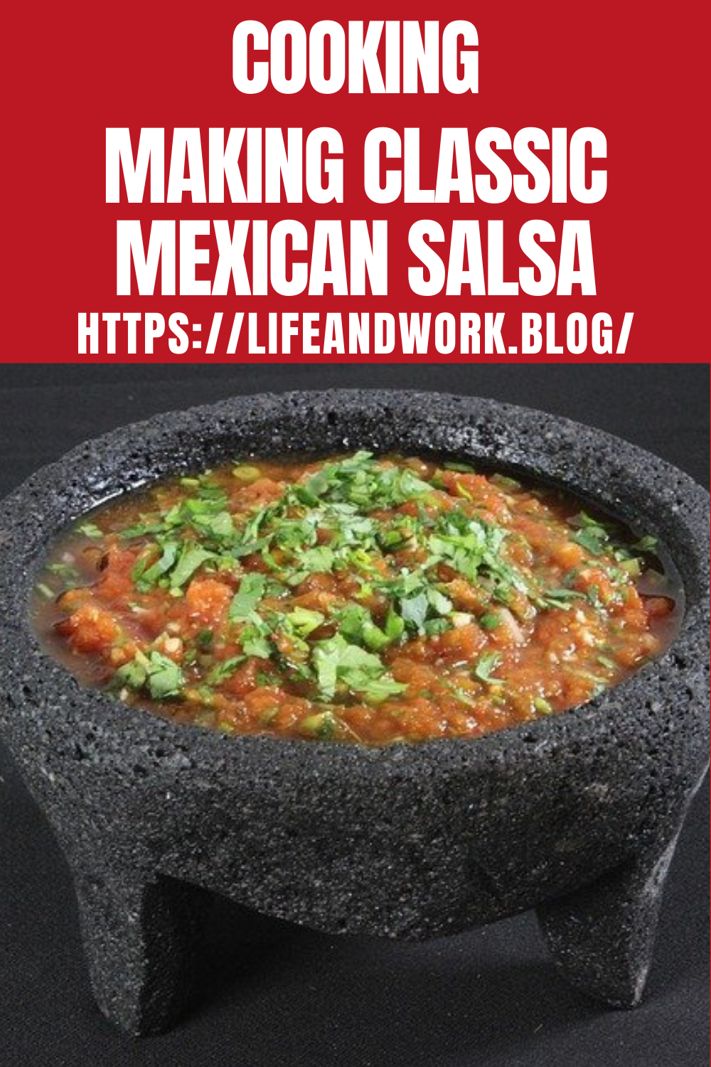 Making Classic Mexican Salsa