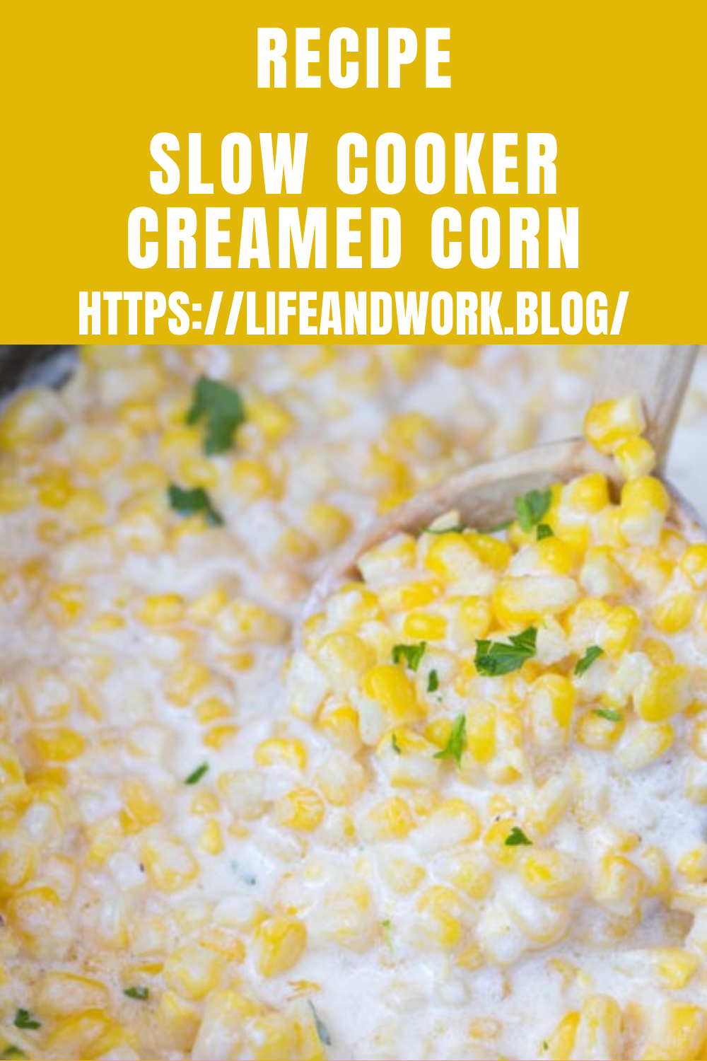 Recipe - Slow Cooker Creamed Corn