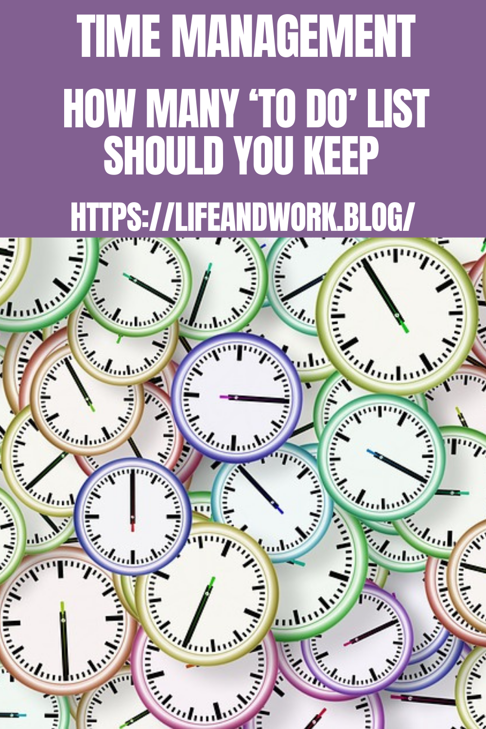 Time Management – How Many ‘To Do’ List Should You Keep