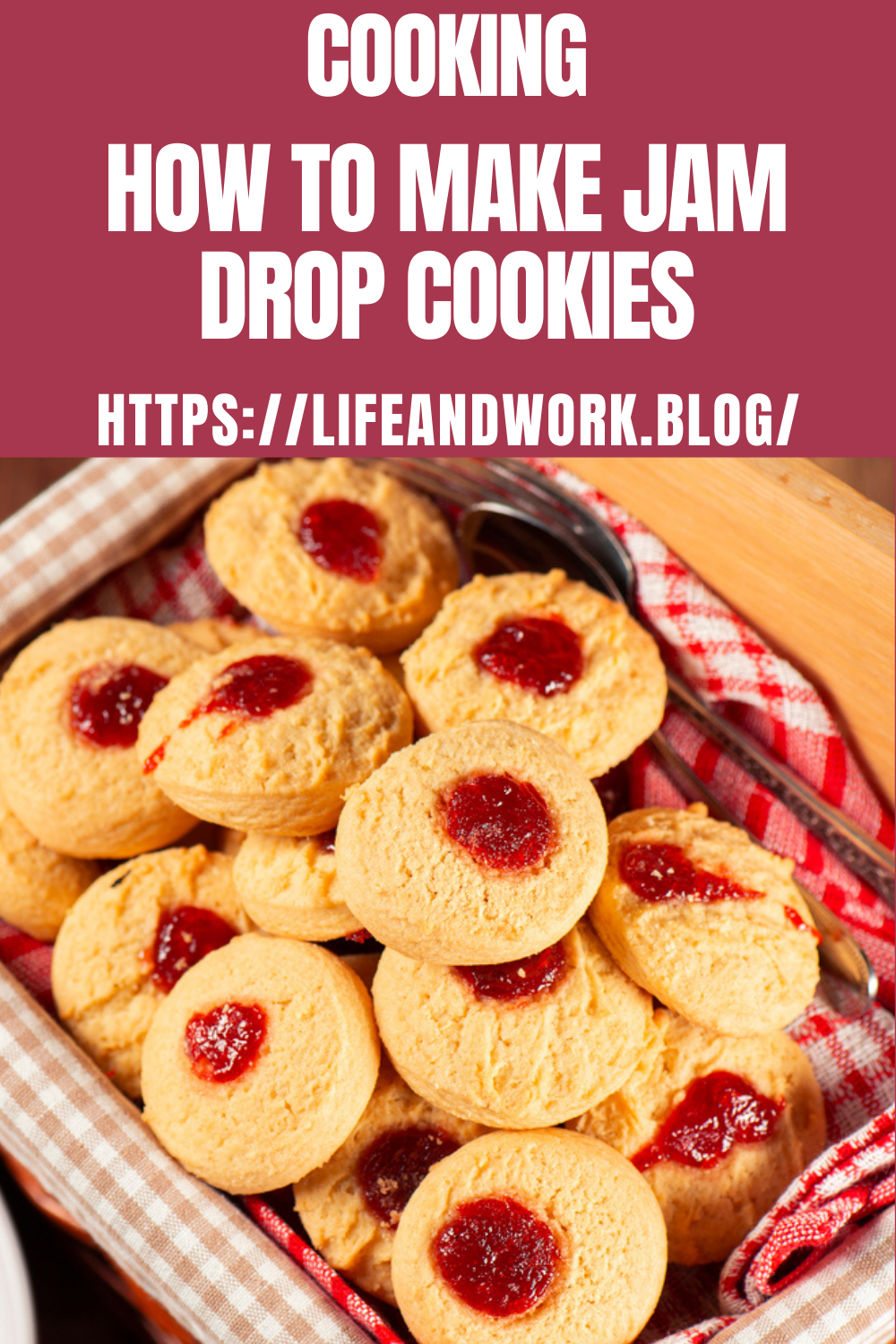 Cooking – How to Make Jam Drop Cookies