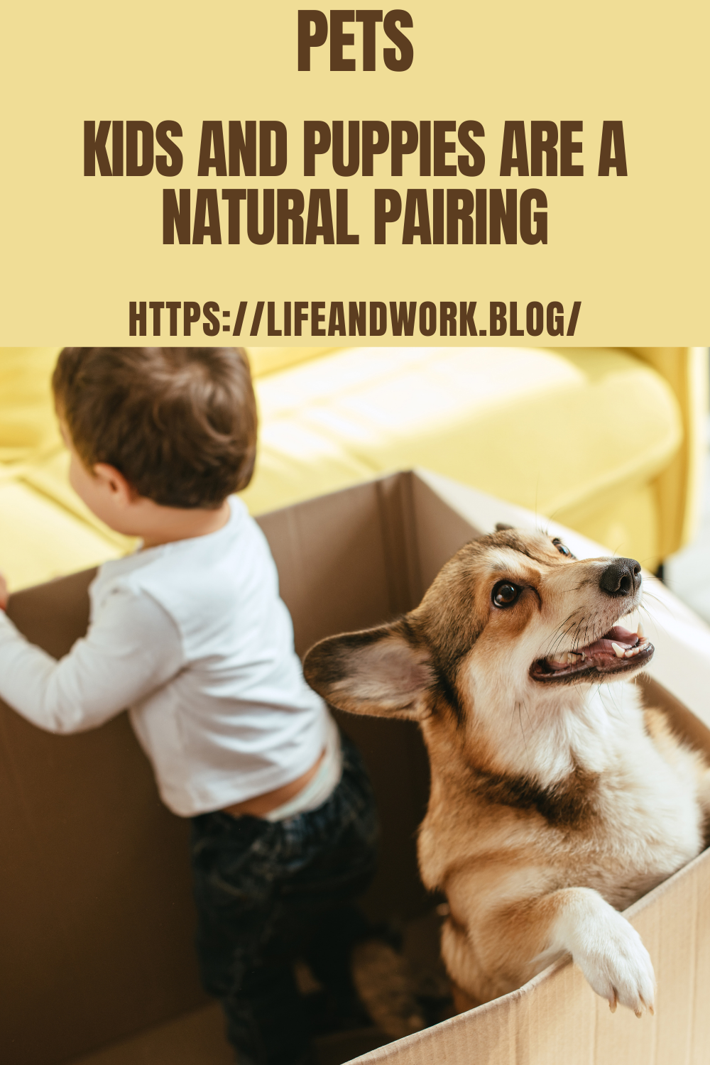 Kids and Puppies Are a Natural Pairing