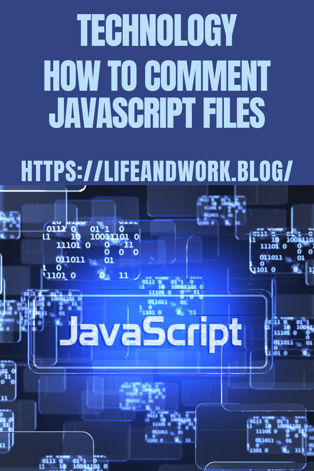 Technology How To Comment Javascript Files