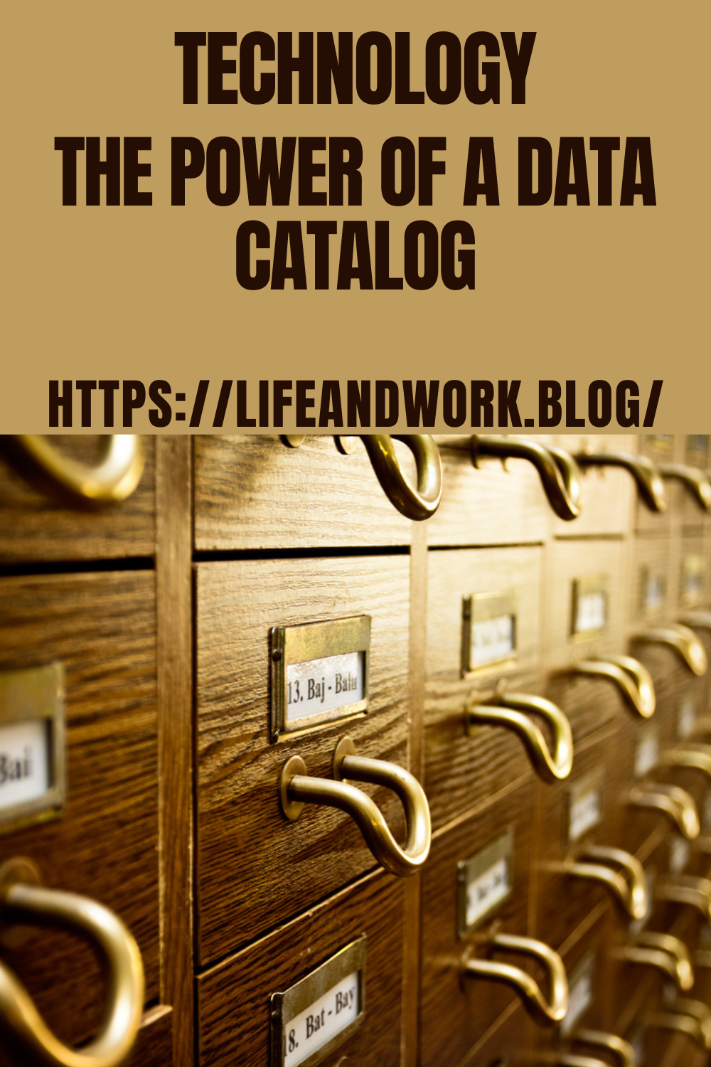 Technology – The Power of a Data Catalog