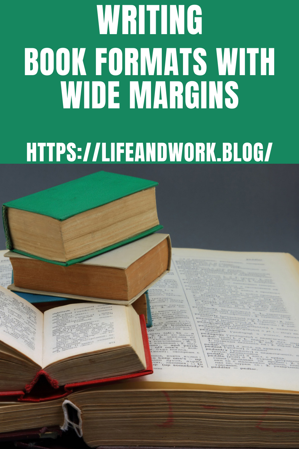 Book Formats With Wide Margins