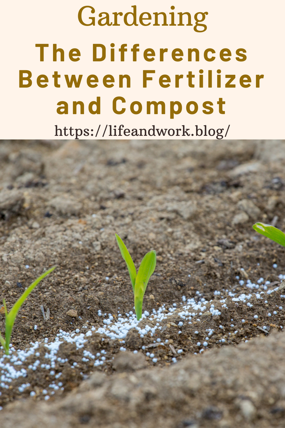 The Differences Between Fertilizer and Compost