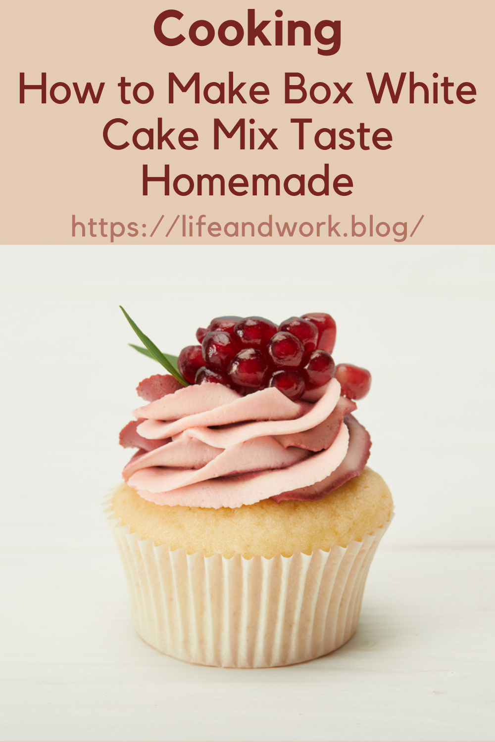 Cooking – How to Make Box White Cake Mix Taste Homemade
