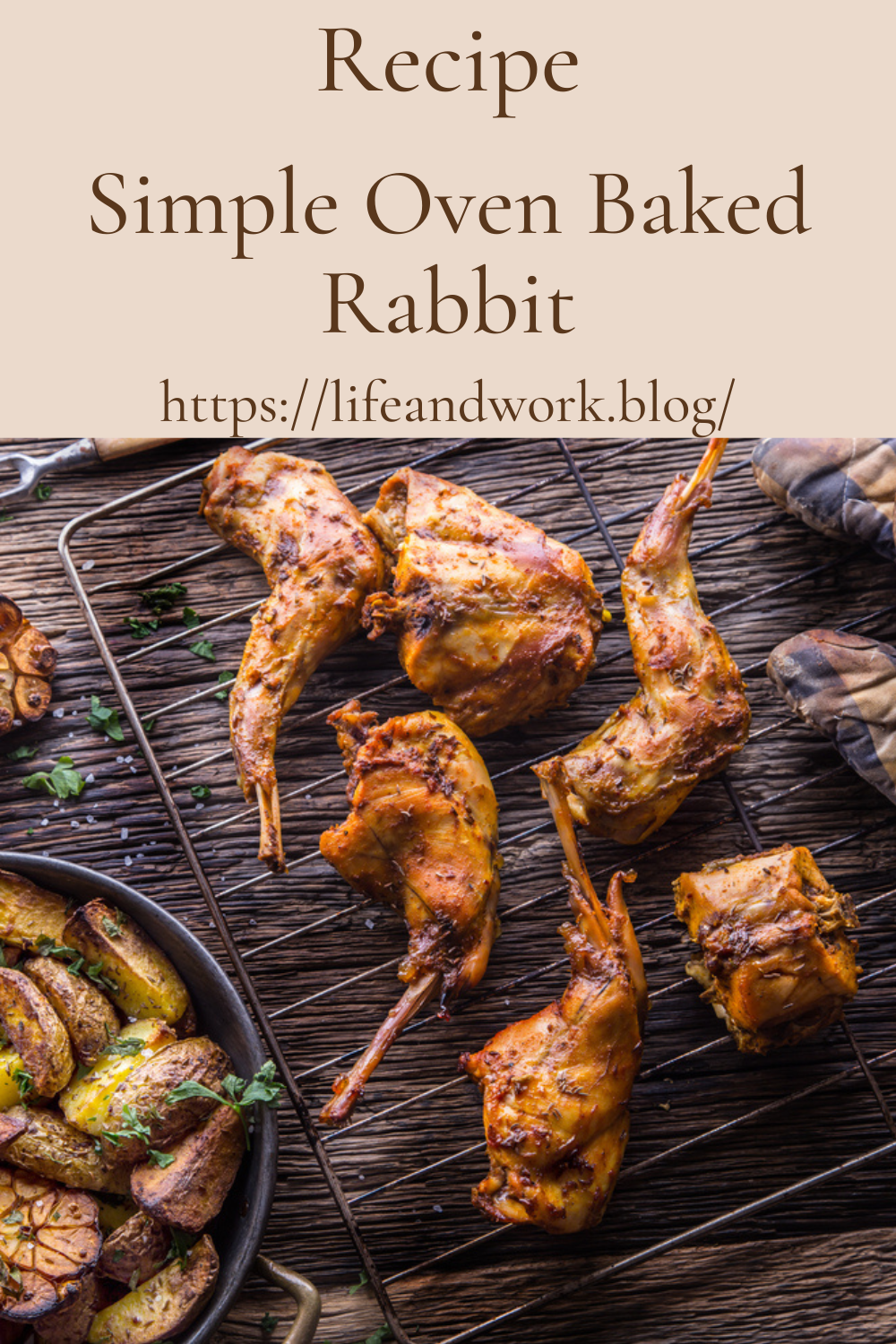 Recipe – Simple Oven Baked Rabbit