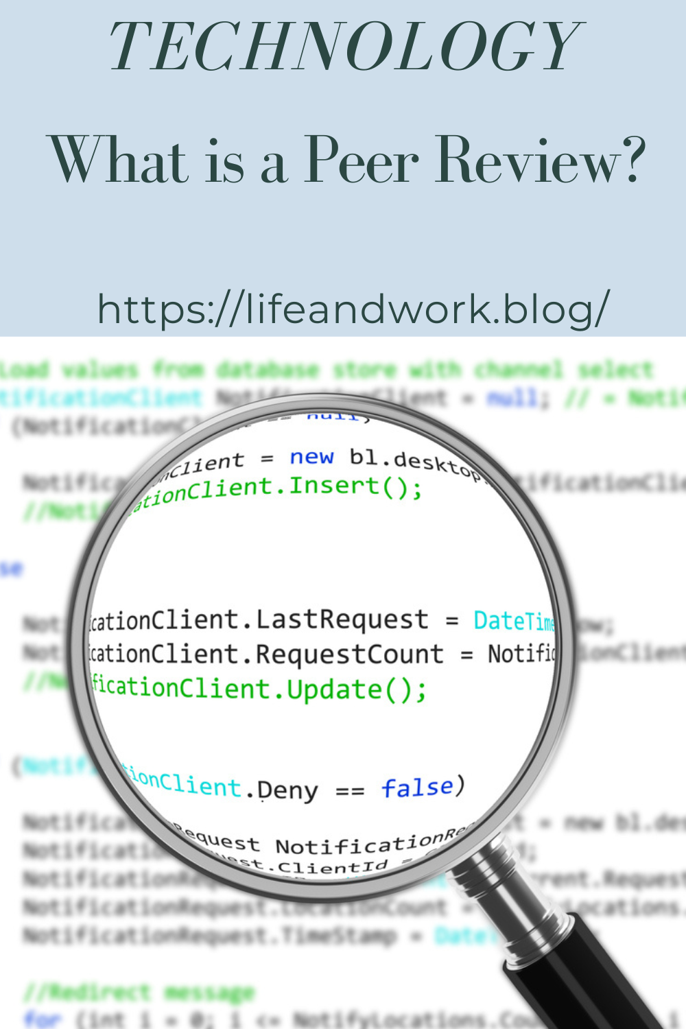 Technology – What is a Peer Review