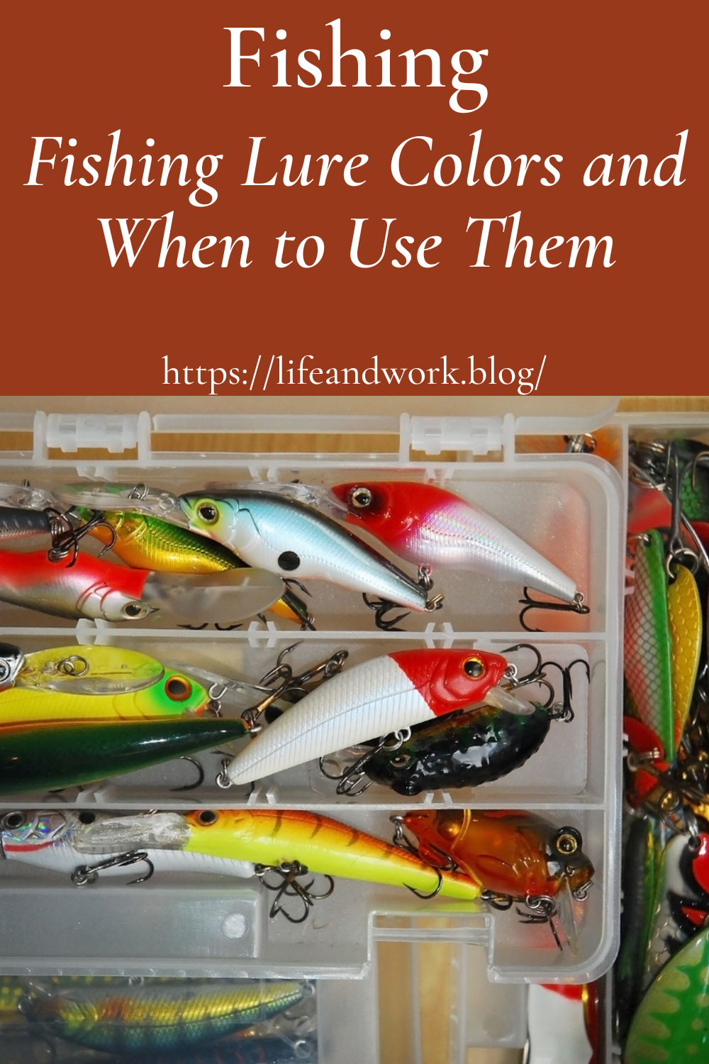 Fishing Lure Colors and When to Use Them