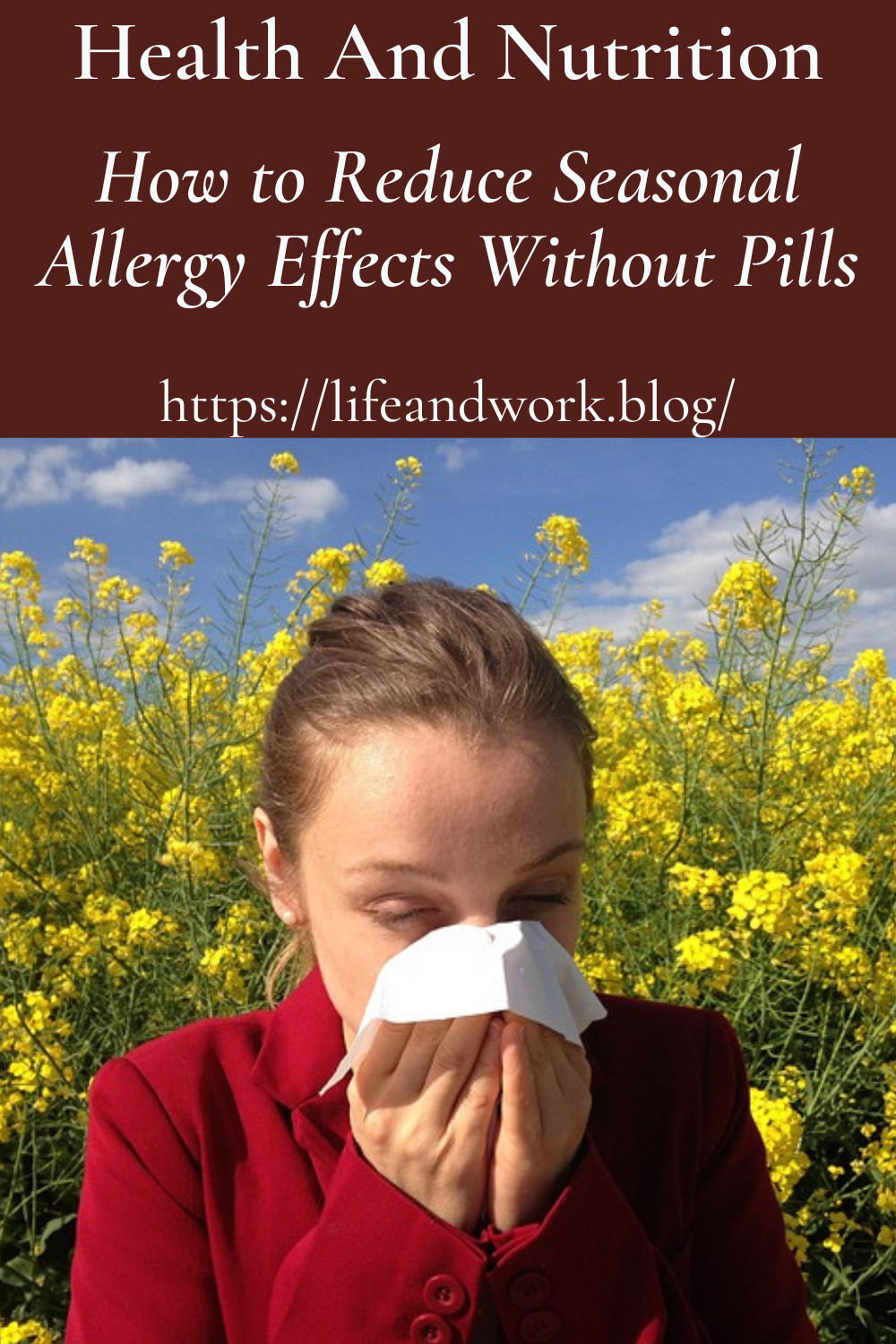 How to Reduce Seasonal Allergy Effects Without Pills