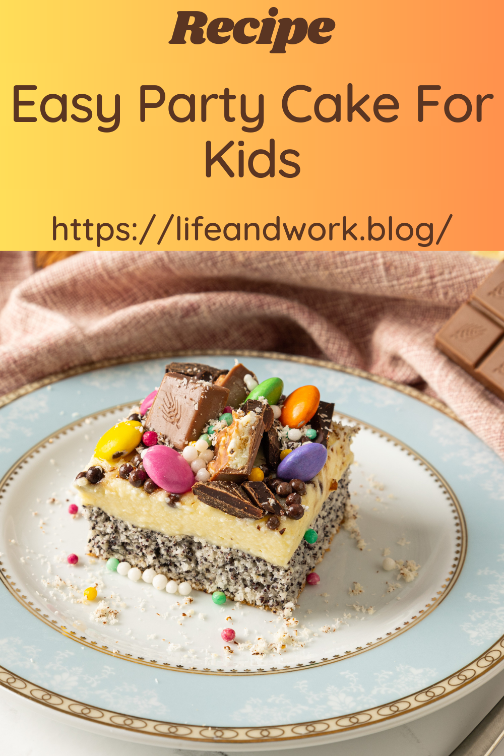 Recipe - Easy Party Cake For Kids