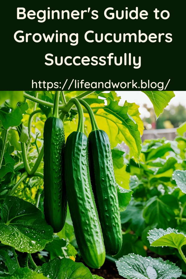 How to Grow Cucumbers: A Beginner's Guide to Home Gardening