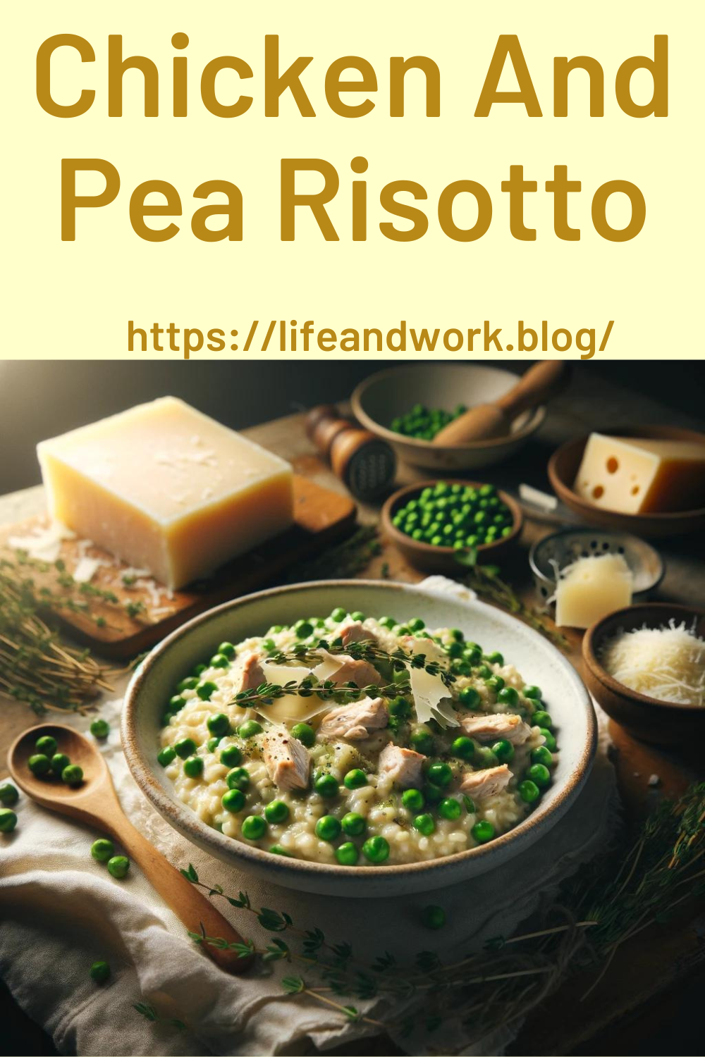Chicken and Pea Risotto: A Symphony of Flavors