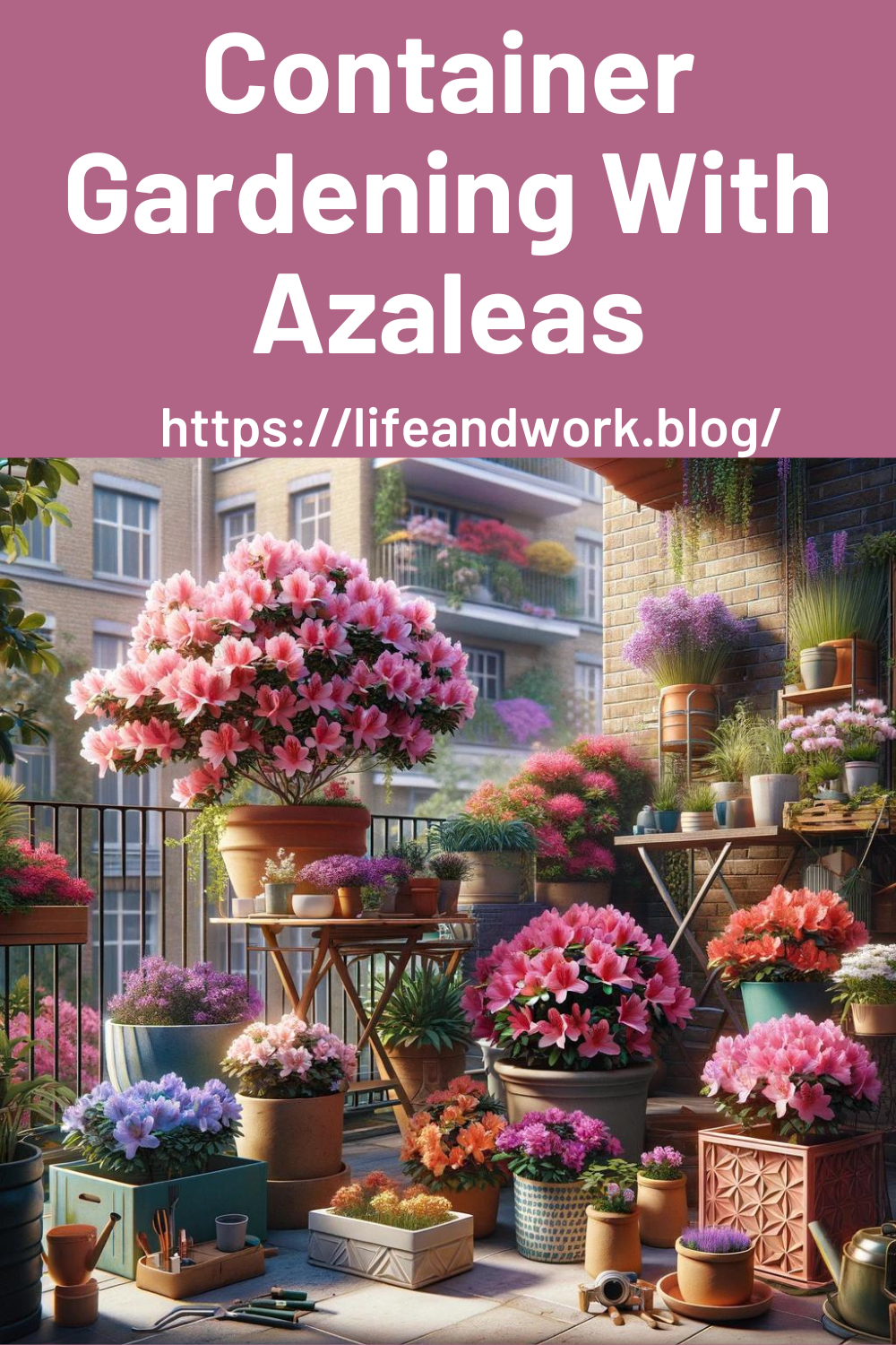 Container Gardening With Azaleas