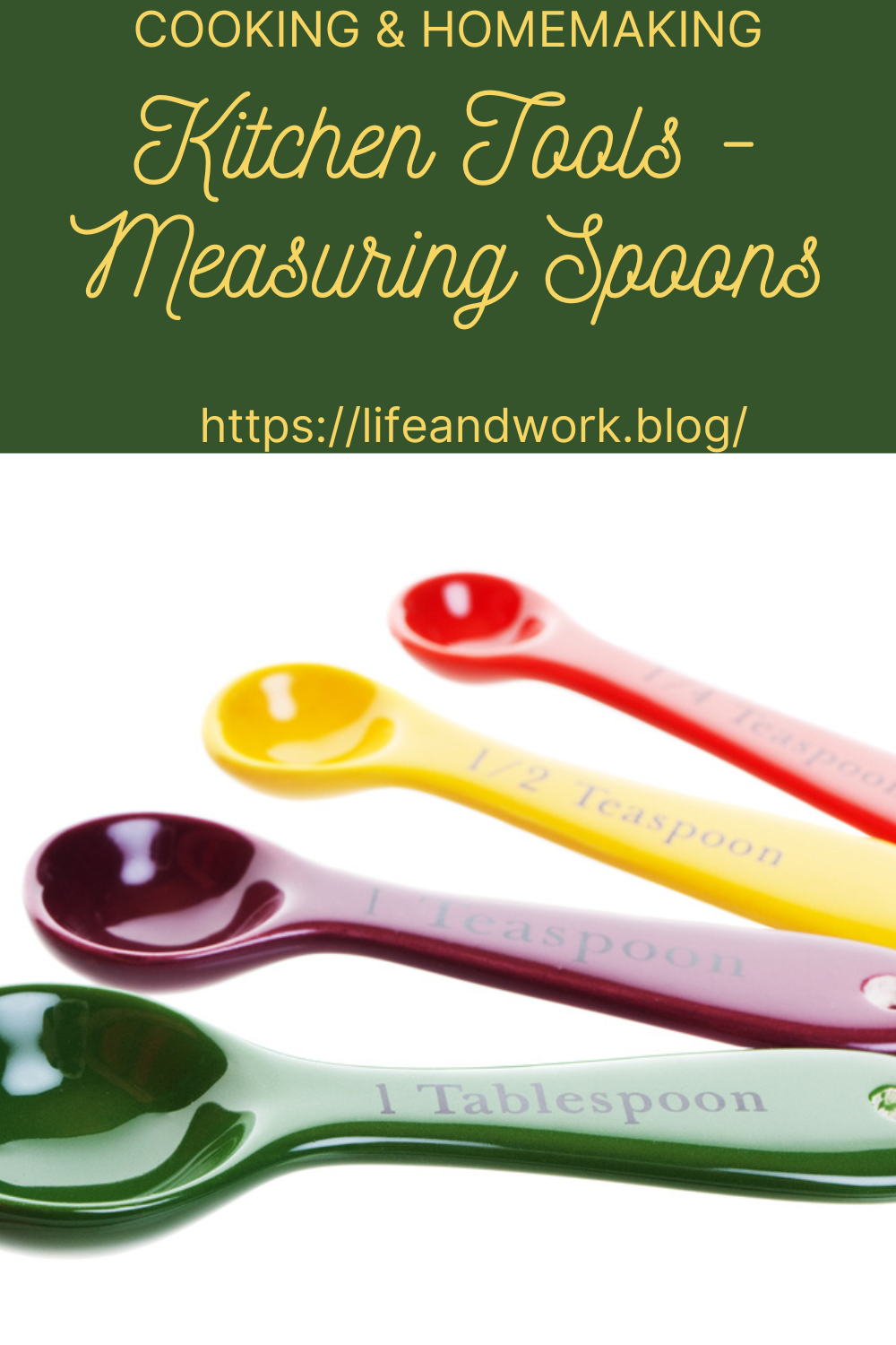 Kitchen Tools - Measuring Spoons