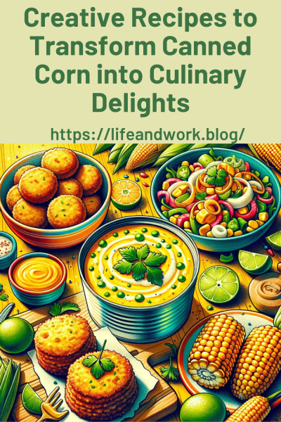 Creative Recipes to Transform Canned Corn into Culinary Delights