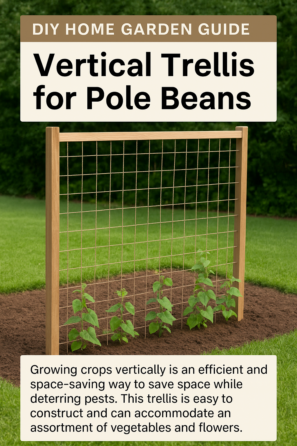 Essential Guide to Building a Vertical Bean Trellis