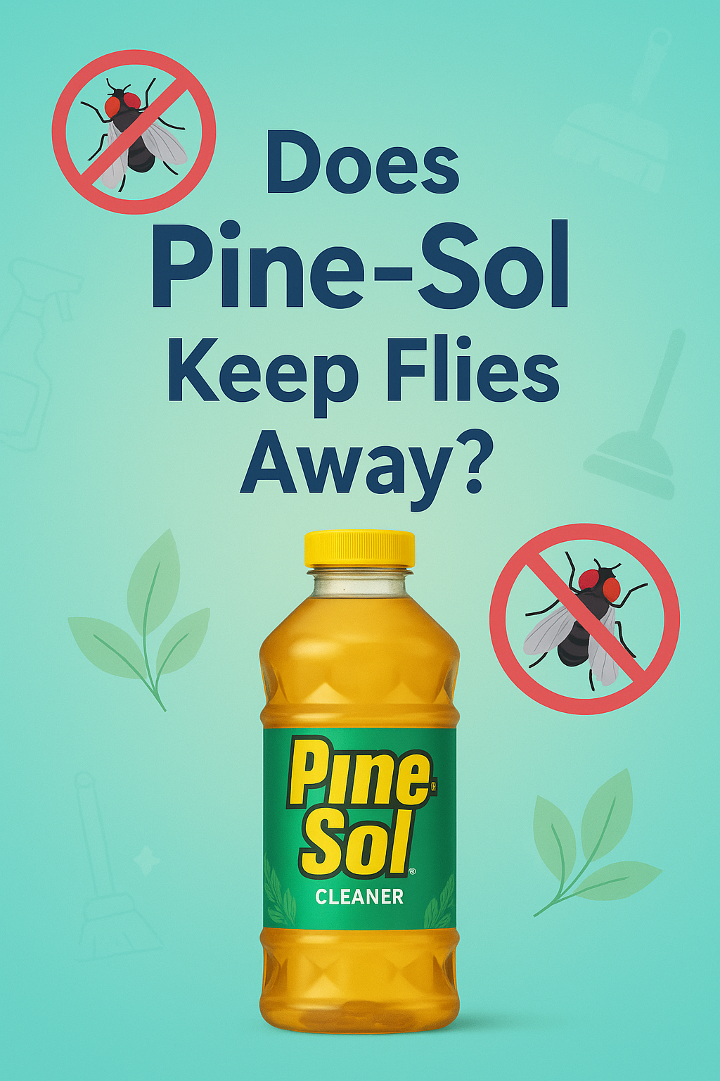 Does Pine Sol Repel Flies