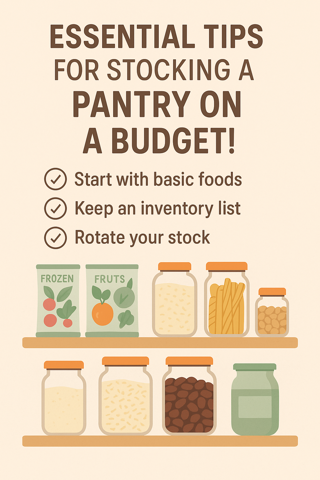 Smart Pantry Stocking Tips: Save Money and Reduce Waste