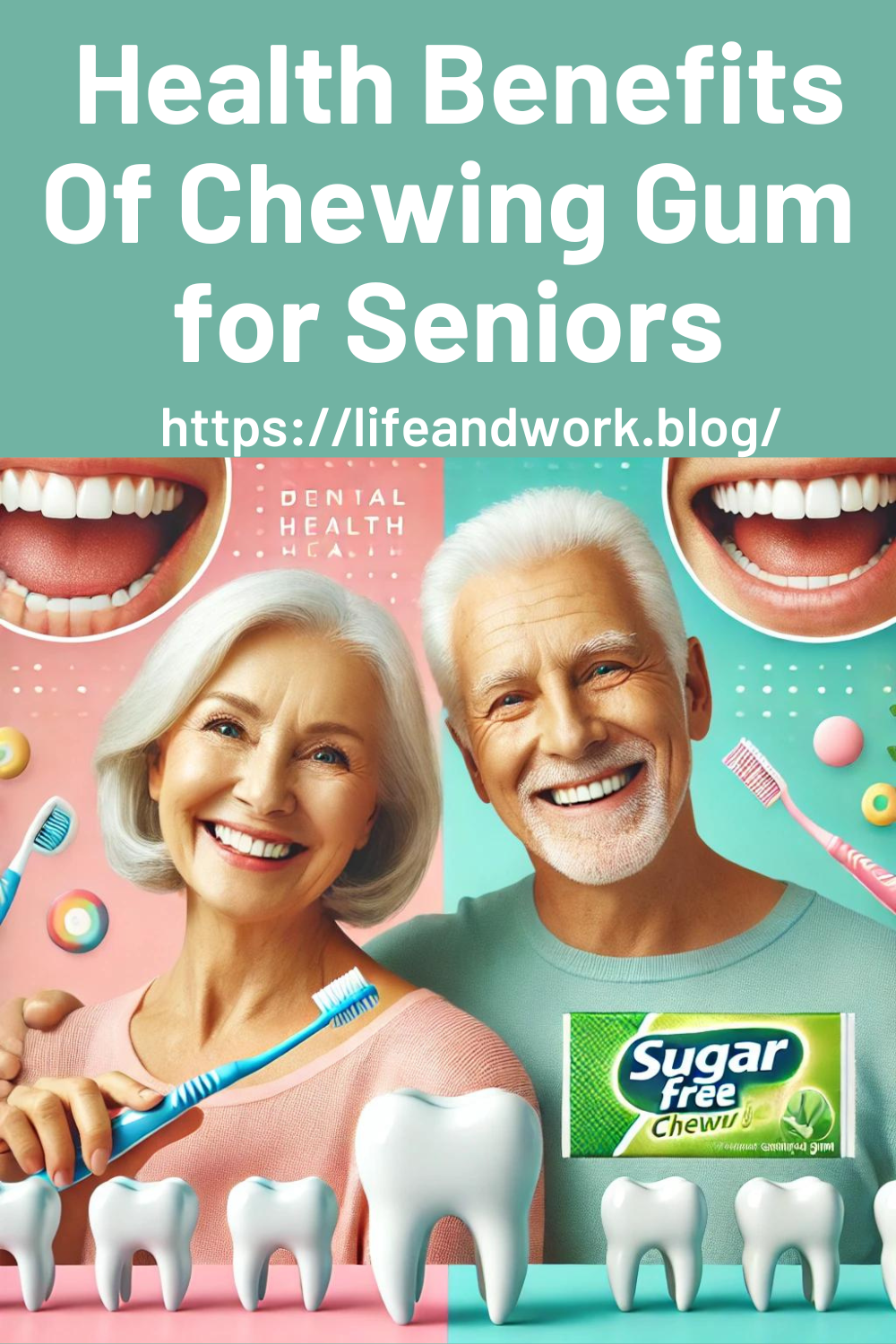Health Benefits Of Chewing Gum for Seniors
