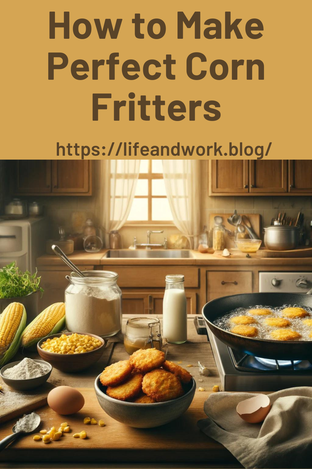 How to Make Perfect Corn Fritters