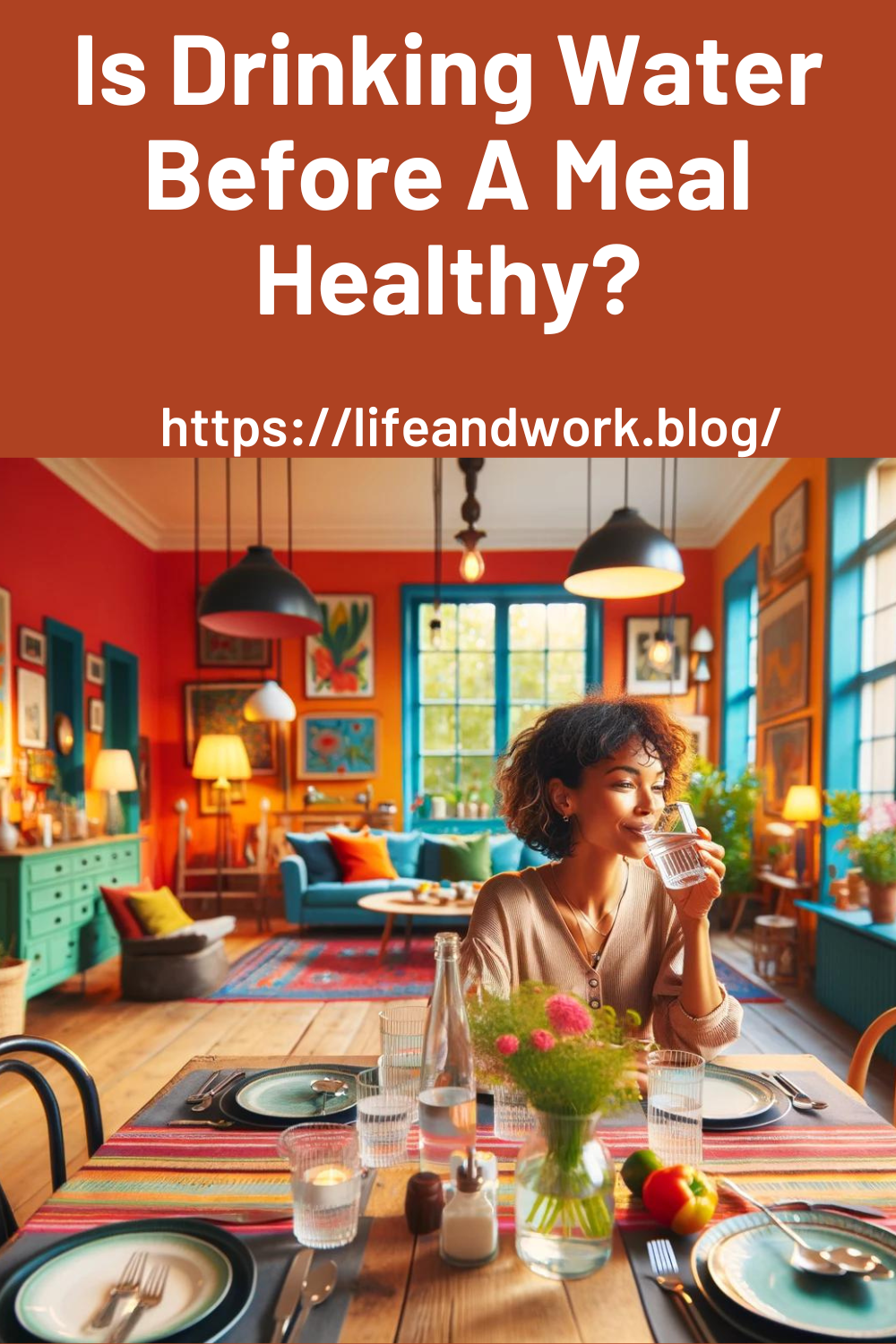 Is Drinking Water Before A Meal Healthy?