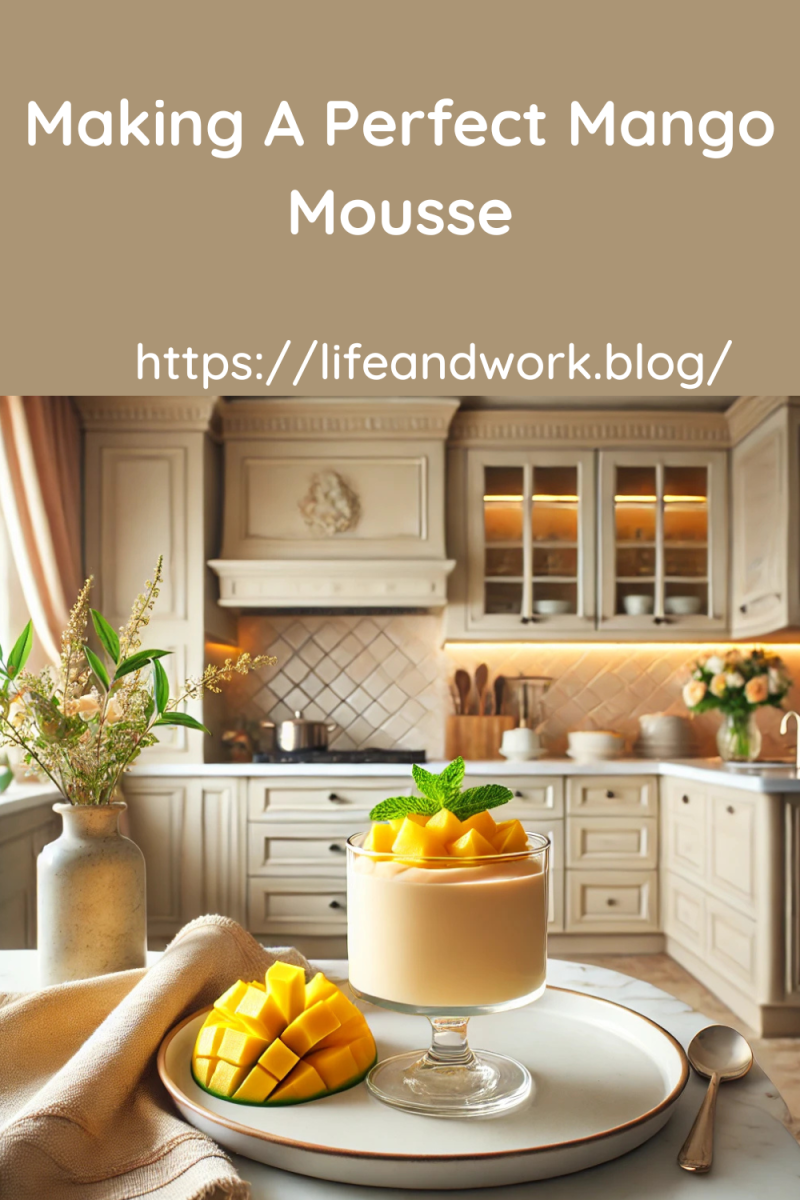 Easy Homemade Mango Mousse