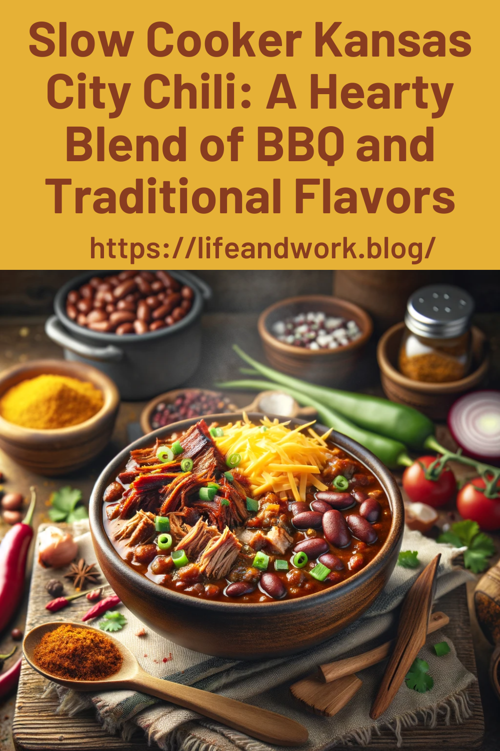 Slow Cooker Kansas City Chili: A Hearty Blend of BBQ and Traditional ...