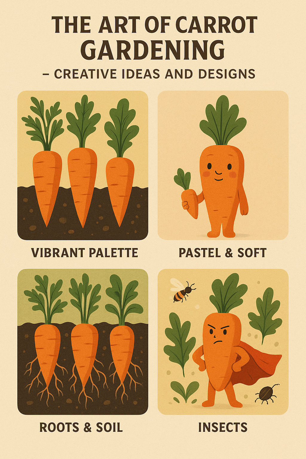 Creative Carrot Illustrations: A Guide to Vibrant Designs
