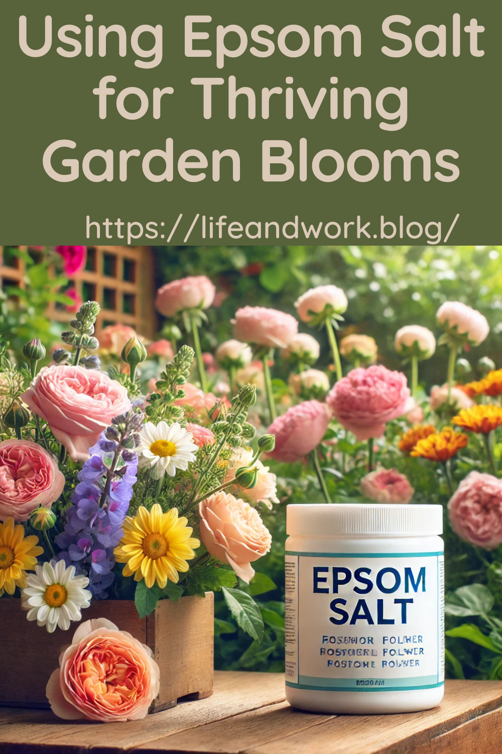 Using Epsom Salt for Thriving Garden Blooms