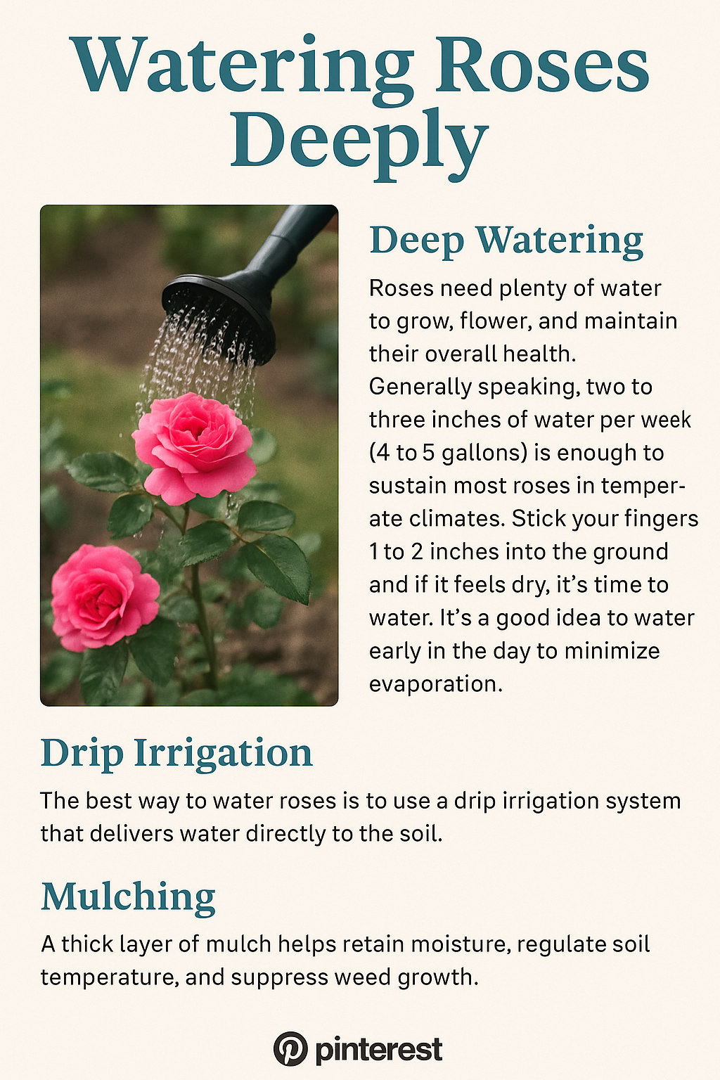 Essential Tips for Properly Watering Your Roses Weekly