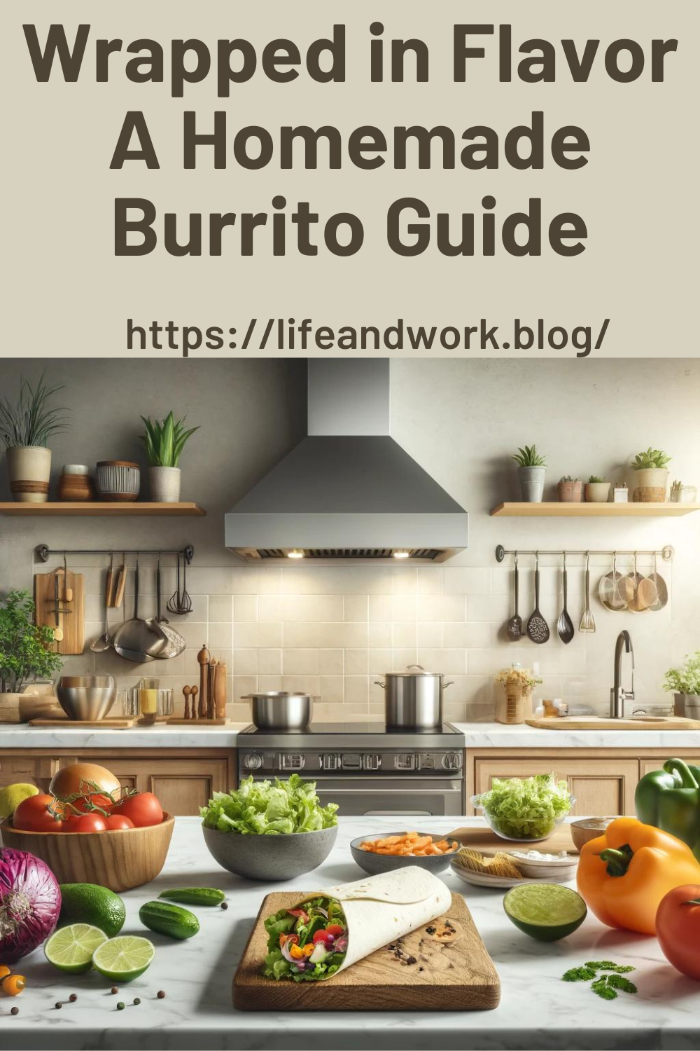 Wrapped in Flavor A Homemade Burrito Guide