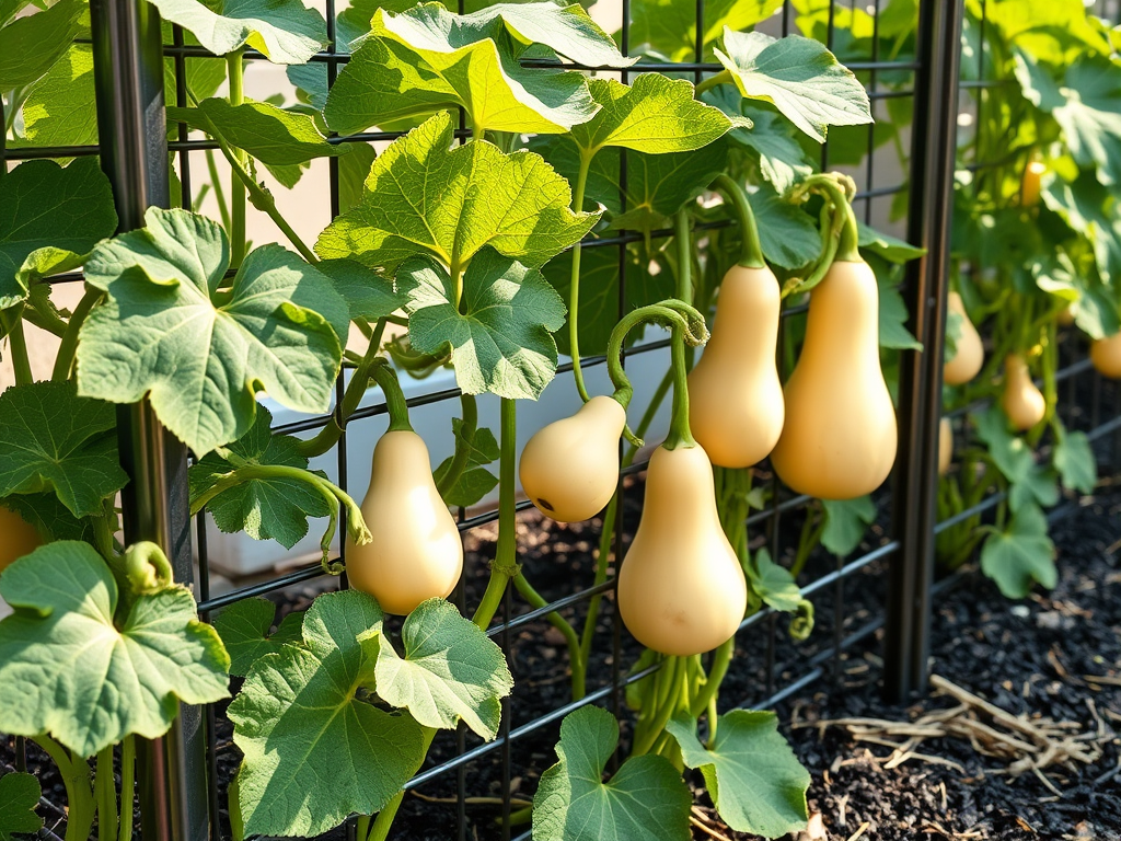 Growing Butternut Squash on a Trellis: Tips and Techniques