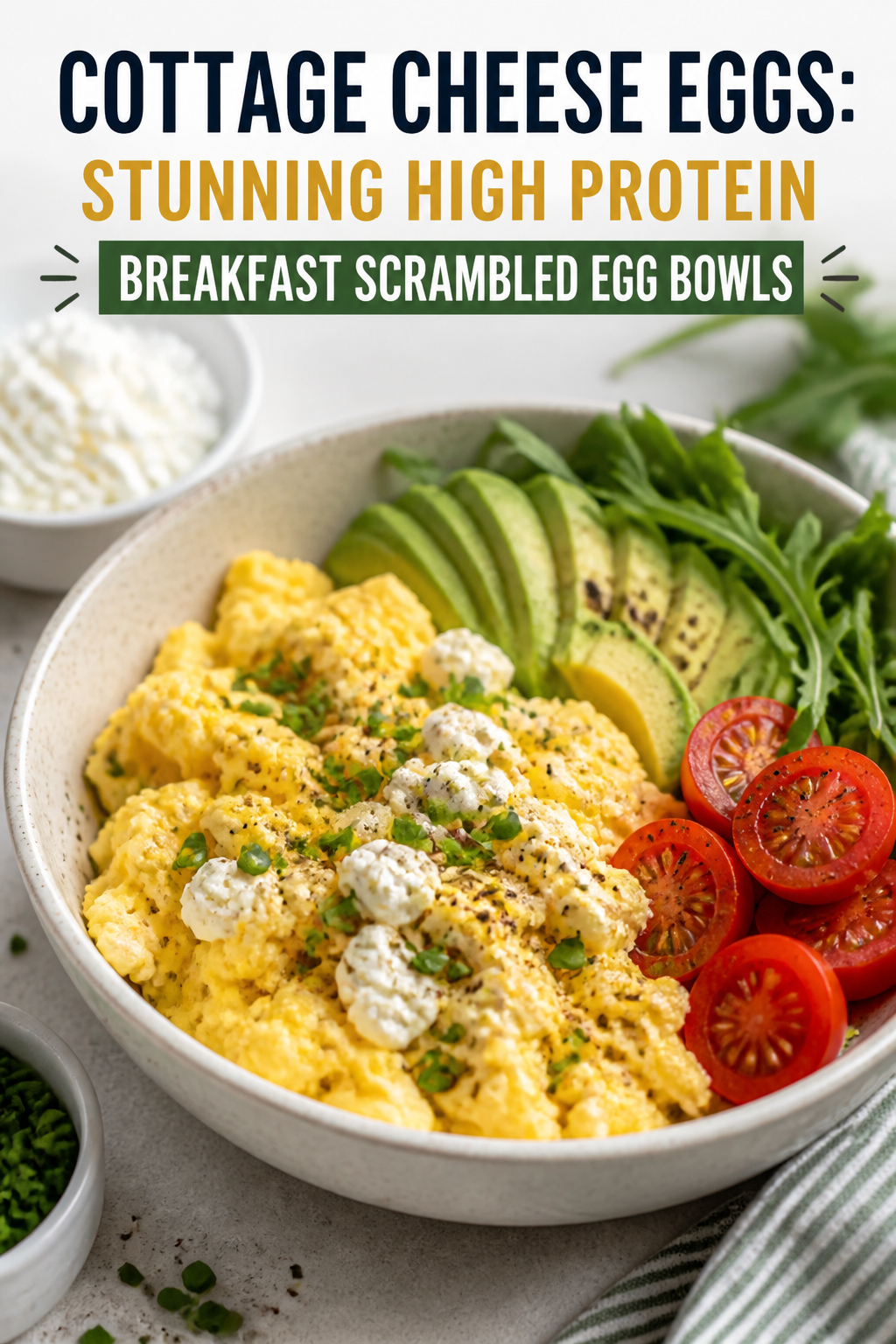 Cottage Cheese Eggs: Stunning High Protein Breakfast Scrambled Egg ...