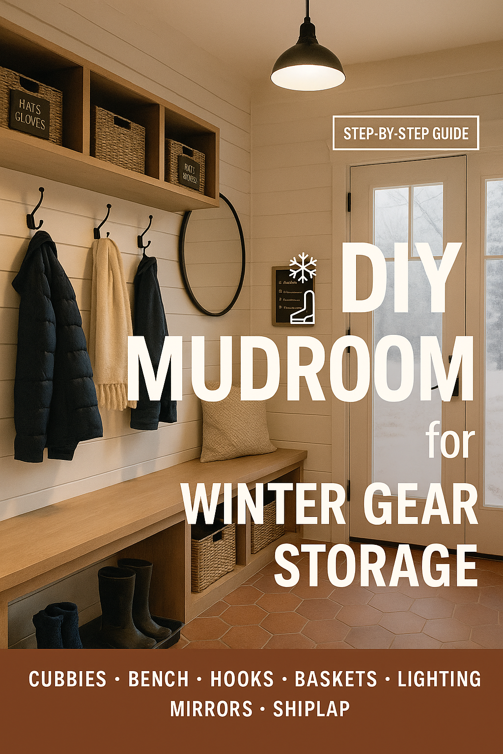 DIY Mudroom Ideas: Maximize Space and Organization