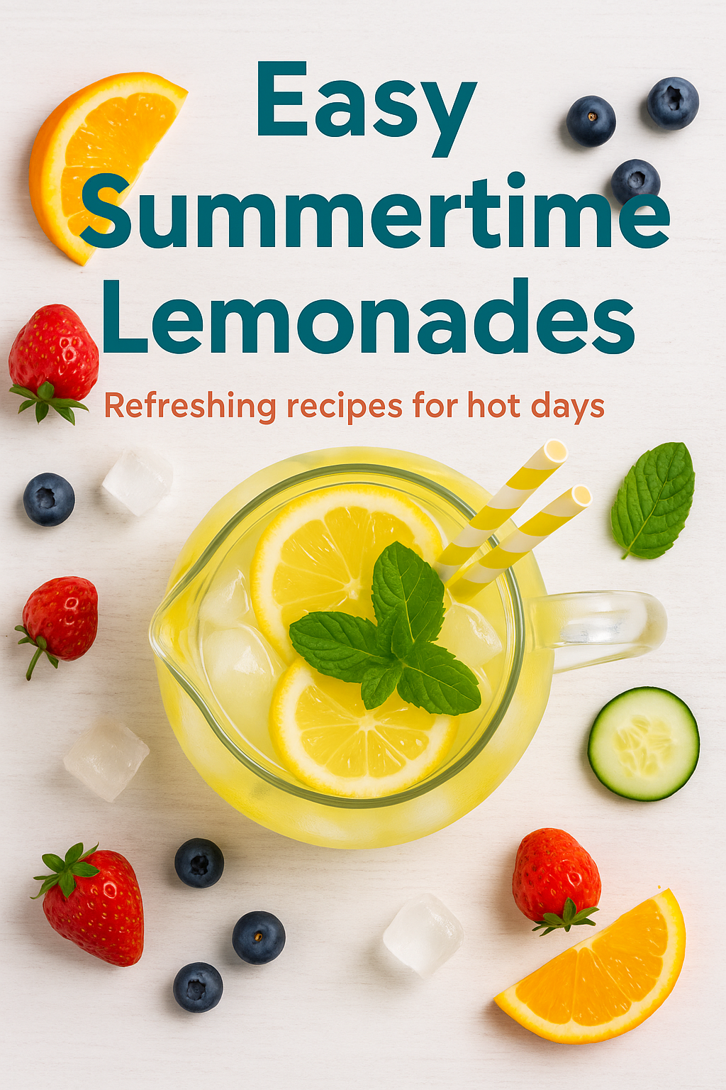 Easy Summertime Lemonades: 6 Fresh Recipes for Hot Days
