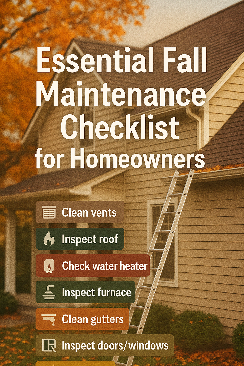 Essential Home Maintenance Tasks for Fall and Winter