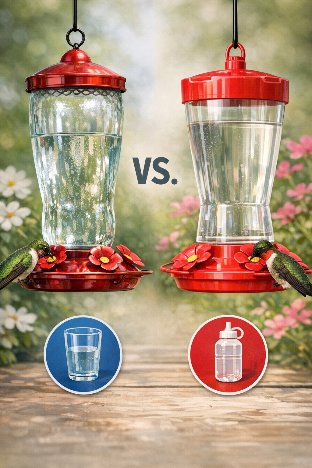 Glass vs Plastic Hummingbird Feeder: Which Is Best? — Featured image