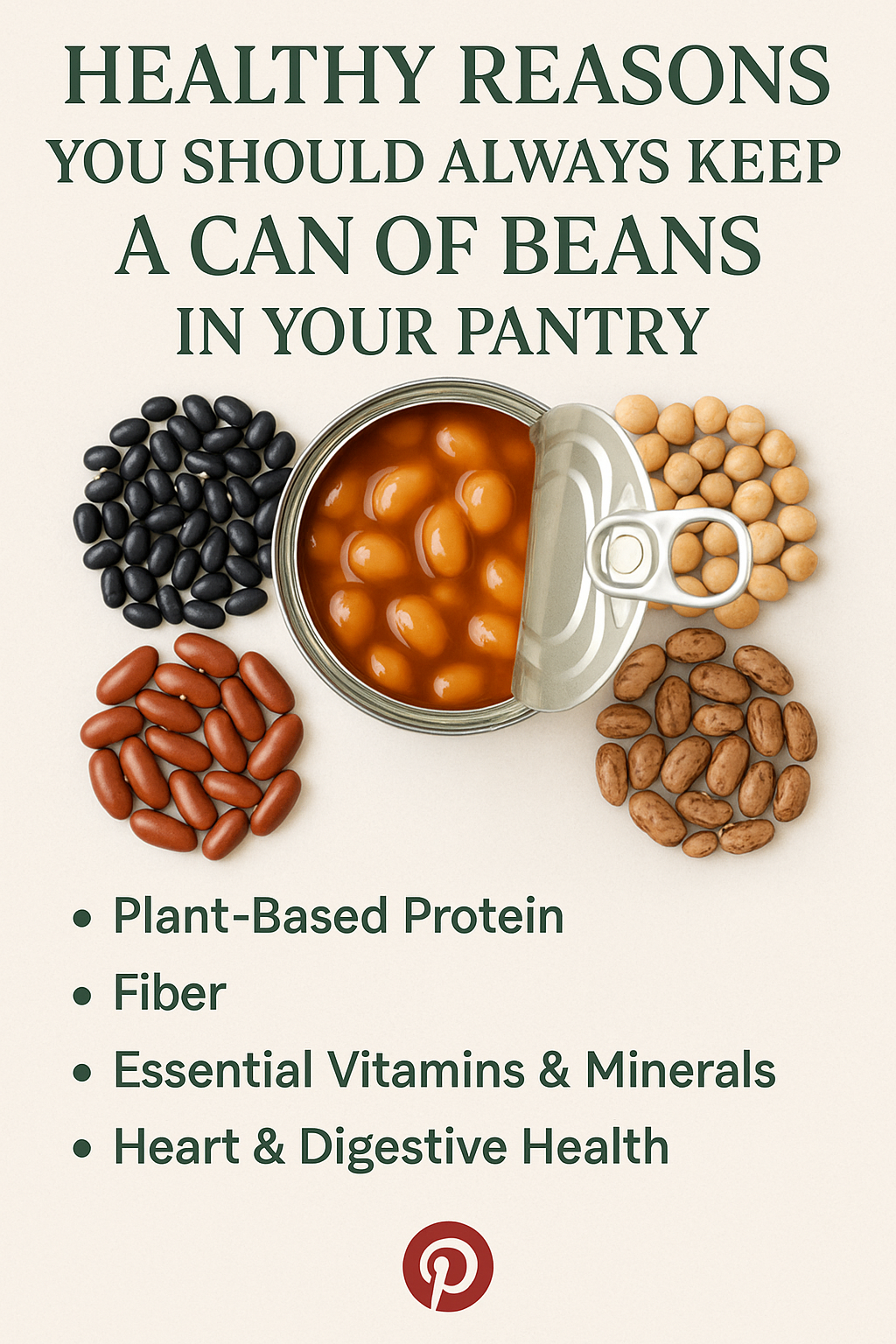 Healthy Reasons You Should Always Keep a Can of Beans in Your Pantry