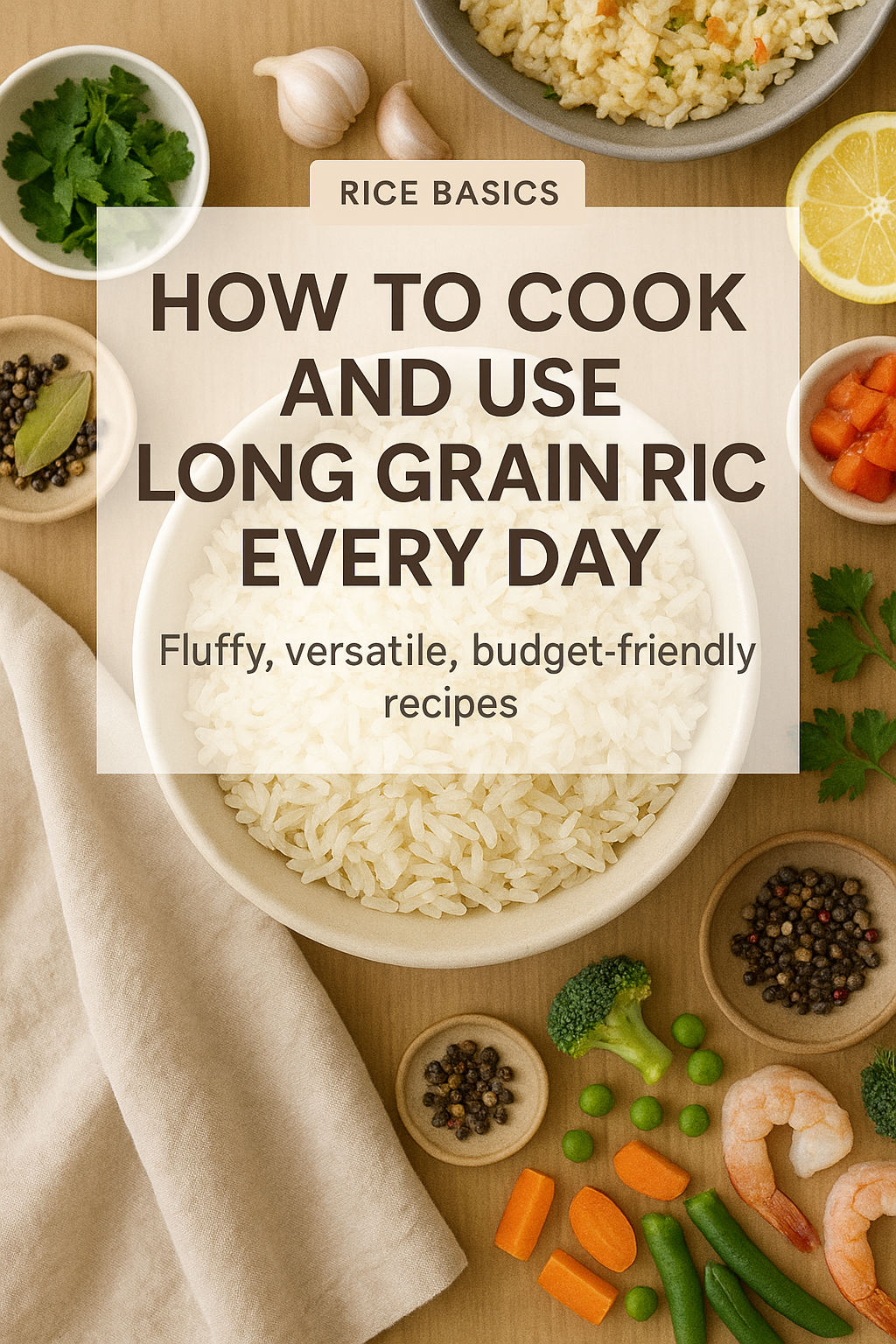 How to Cook and Use Long Grain Rice Every Day