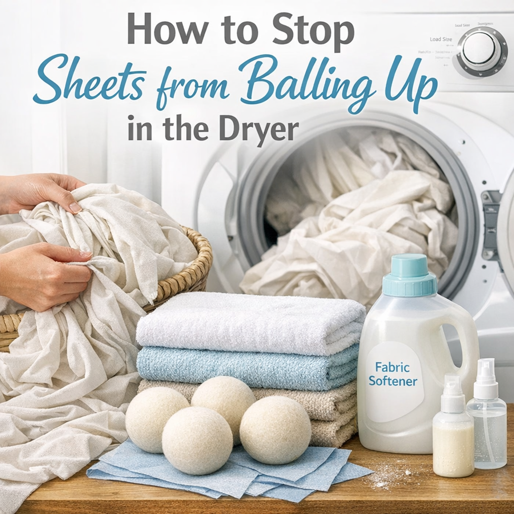 How To Stop Sheets From Balling Up In Dryer