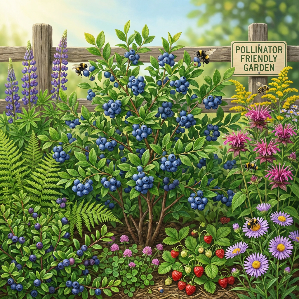 Top Companion Plants for Thriving Blueberries in Your Garden
