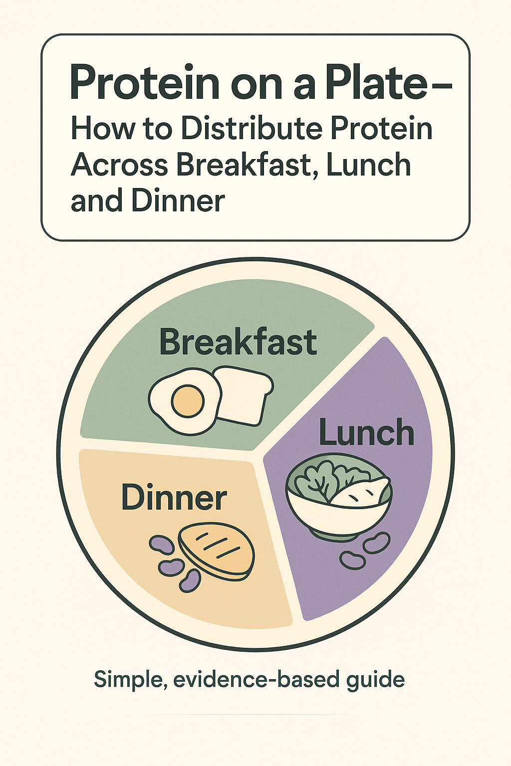 Protein on a Plate: Distribute Protein at Each Meal